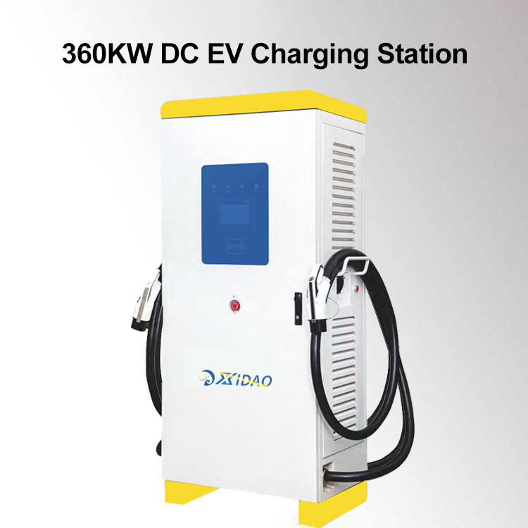 360KW DC EV Fast Charger , Split Charging Stack 7 Inch Color Touch Screen